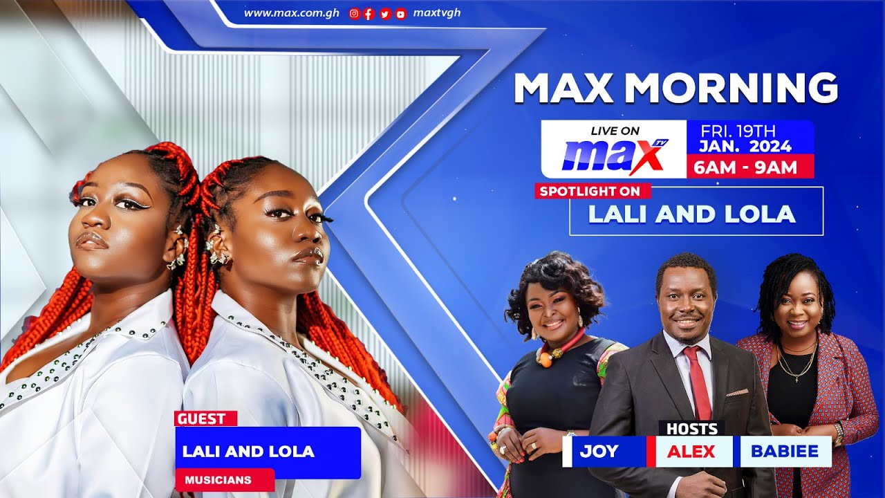 Lali and Lola join us for an exclusive interview on the Max Morning ...