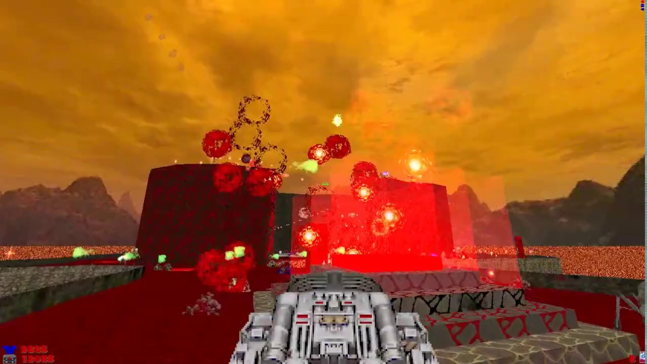 DOOM MOD TOUHOU DOOM Hell on Gensokyo MAP 25 UNUSUAL INVASION OF FIRE ...