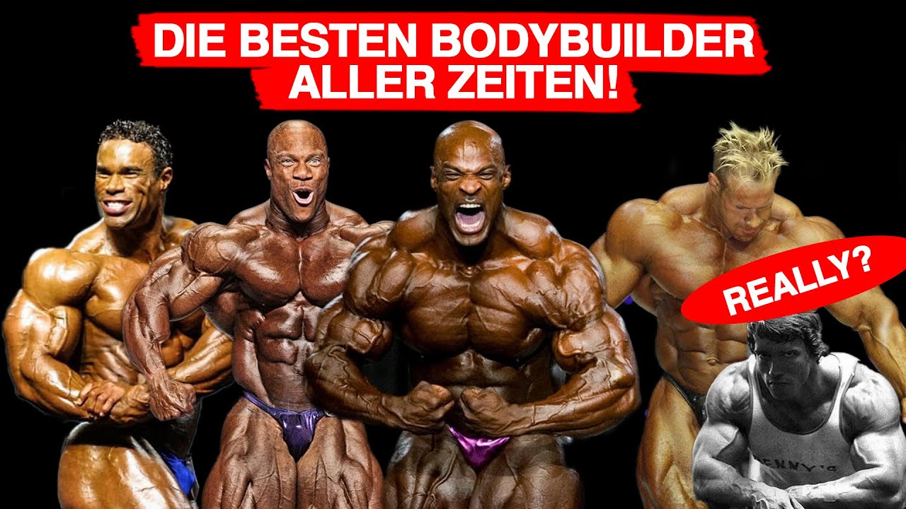 DIE BESTEN BODYBUILDER | ARNOLD keine Chance mehr? | Ronnie oder Phil ...