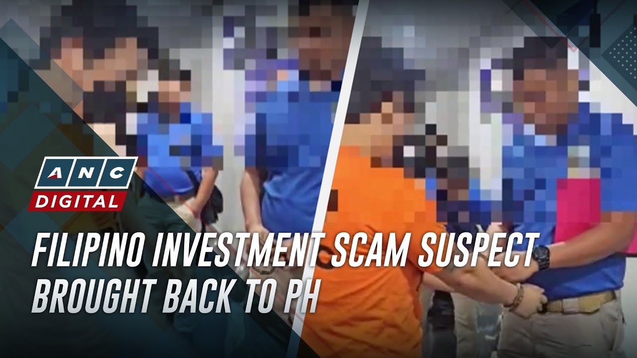 Filipino investment scam suspect brought back to PH | ANC - YouTube