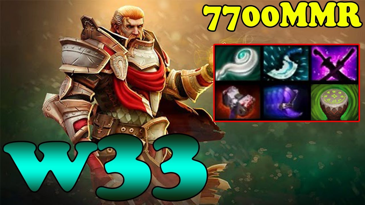 Dota 2 - w33 7700 MMR Plays OmniKnight Vol 1 - Ranked Match Gameplay ...