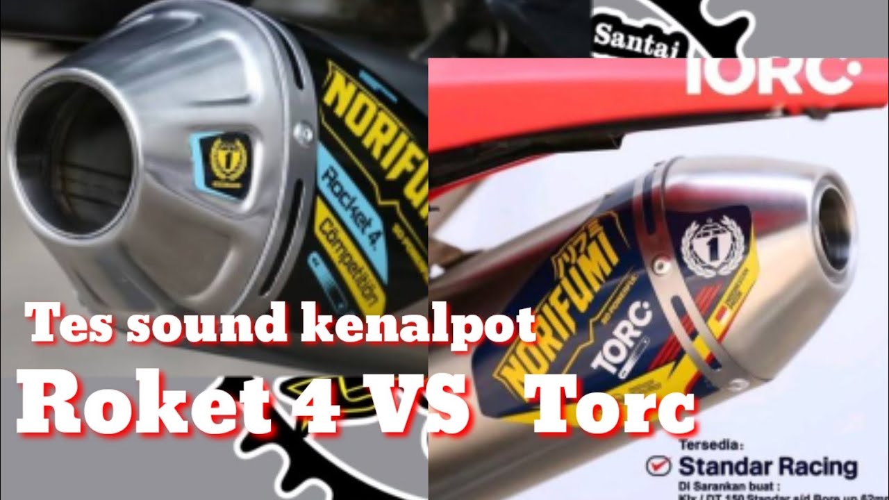 kenalpot apa yang bagus ? Norifumi Torc atau Roket 4 Compotisi | tes ...