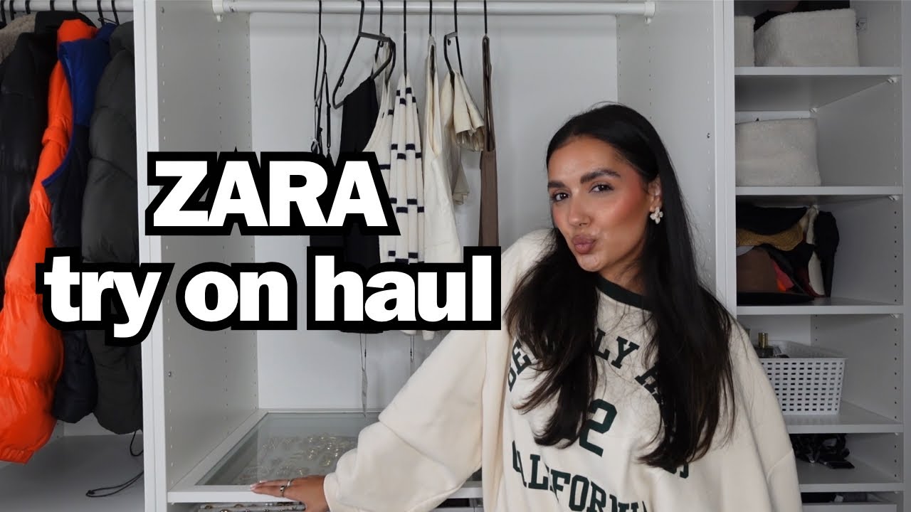 ZARA TRY ON HAUL | ZARA NEW IN | SPRING/SUMMER HAUL | SUMMER OUTFIT ...