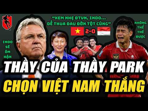 THẦY CỦA THẦY PARK VẼ RA VIỄN CẢNH KHÓ TIN, CHUYÊN GIA CHÂU Á GẬT ĐẦU ĐỒNG Ý | CẢ INDO CHOÁNG VÁNG
