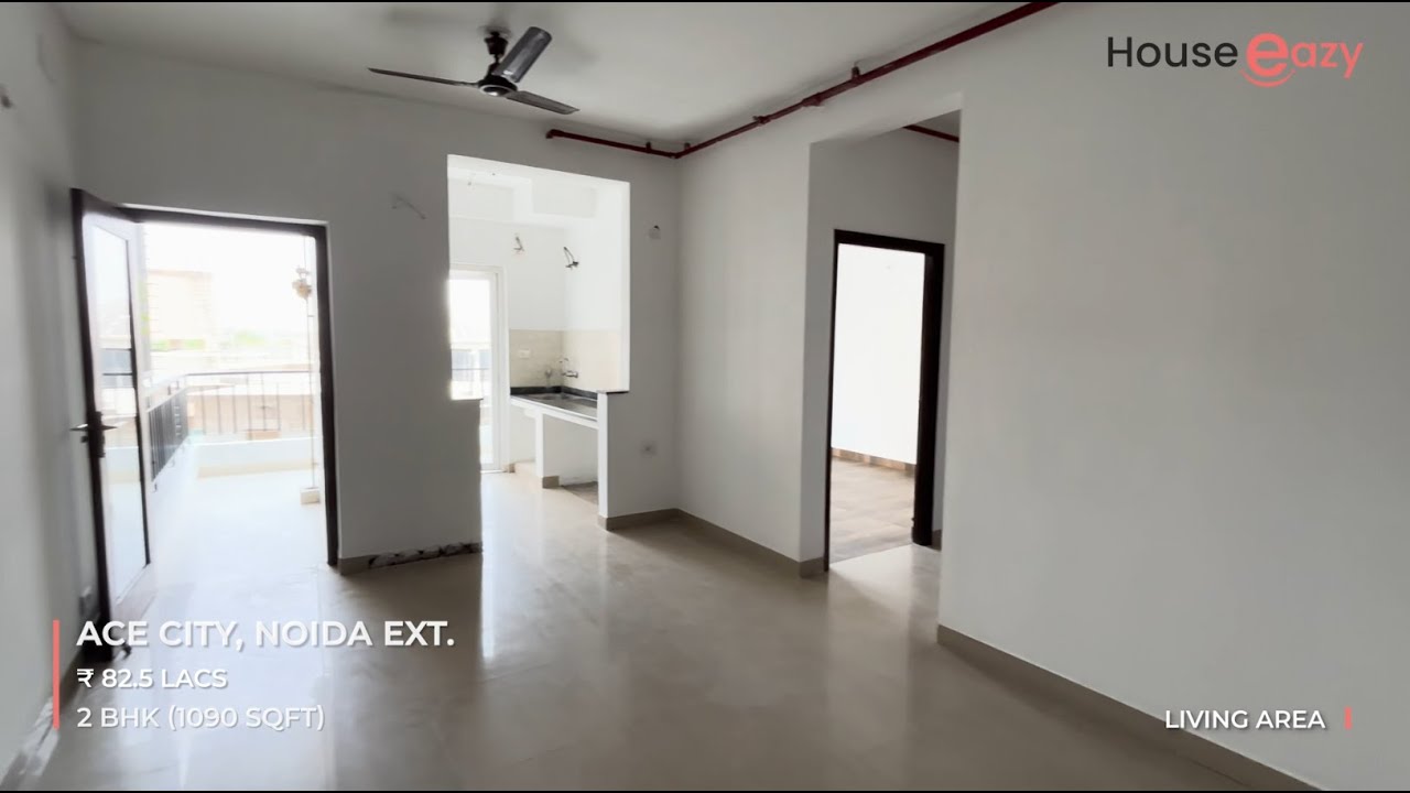 ACE City | Noida Extension | 2 BHK 1090 sqft | HouseEazy - YouTube