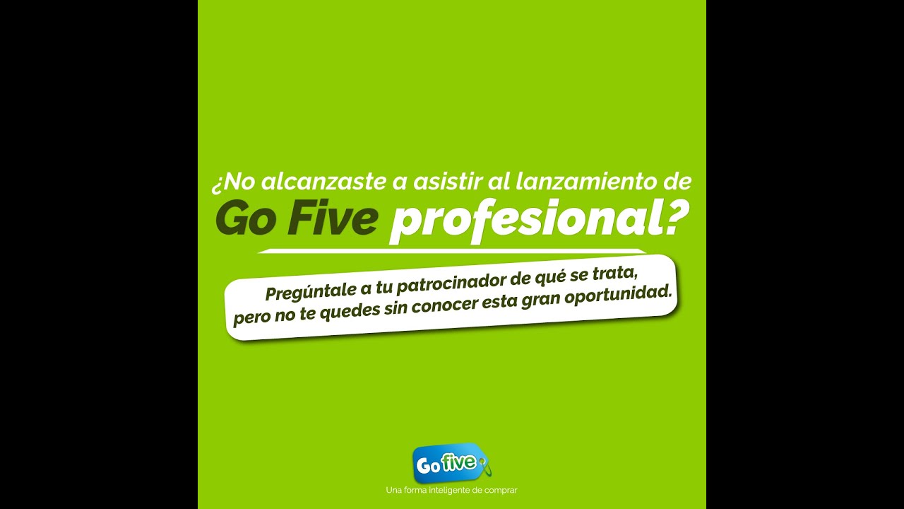 Go Five Profesional Parte 2 - "Start Up Genius" - YouTube