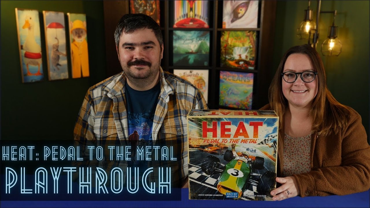 Heat: Pedal to the Metal | Board Game Playthrough - YouTube