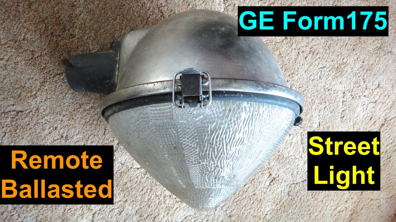 GE Form 175 Street Light (Thank You for 10 Years!) - YouTube