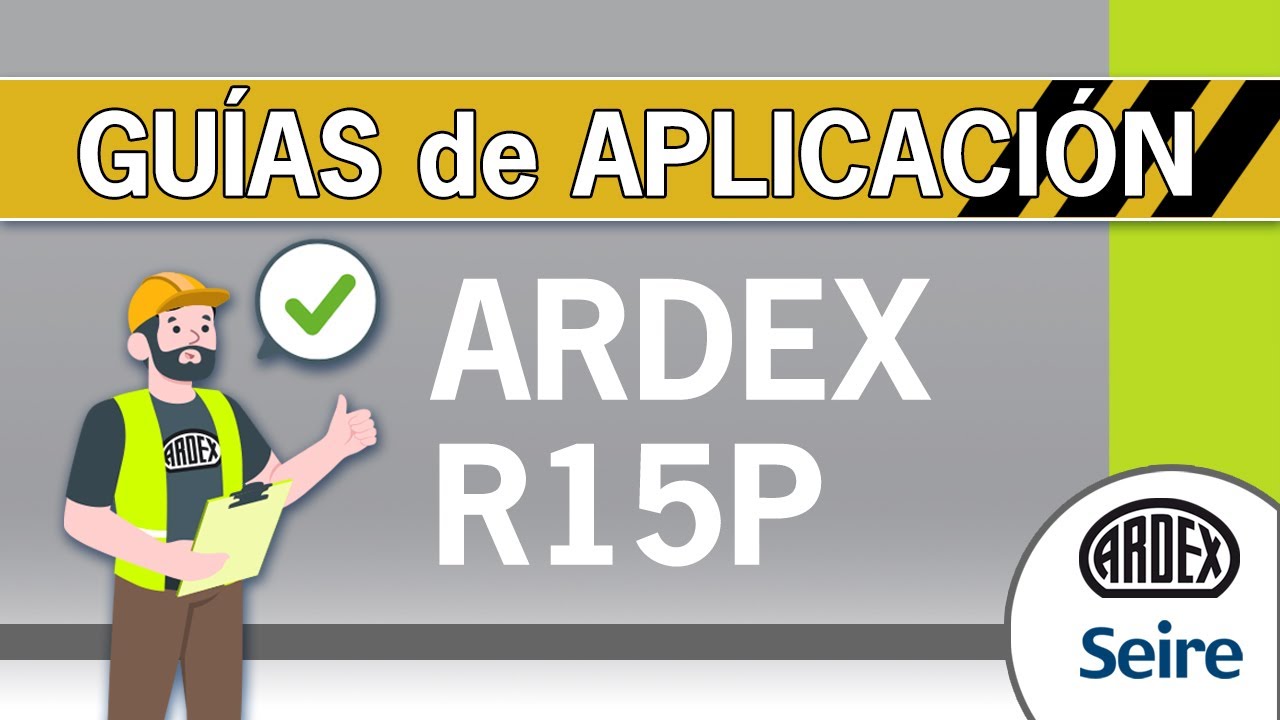 Cómo aplicar Ardex R15P - YouTube
