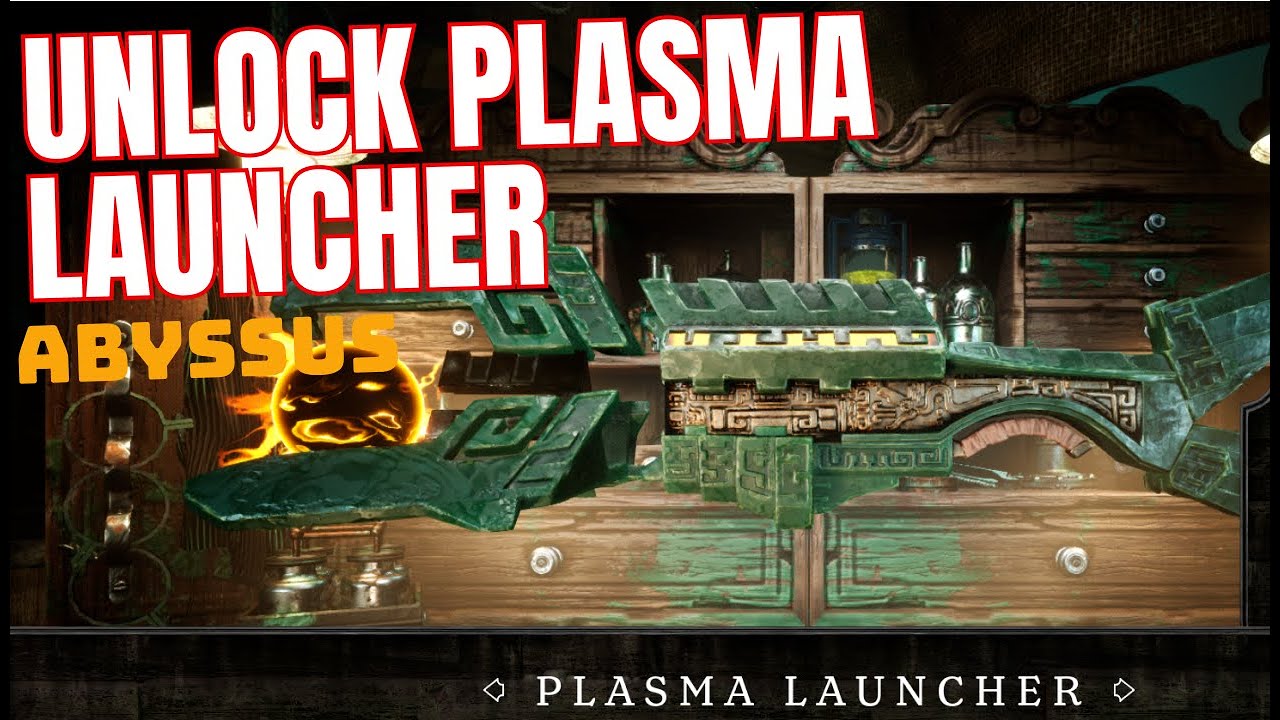 ABYSSUS: HOW TO UNLOCK PLASMA LAUNCHER - YouTube