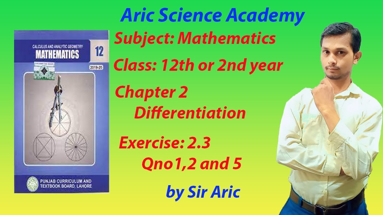 2nd year math ch 2-Class 12 Maths Chapter 2 Exercise 2.3 Question 1,2,5 ...