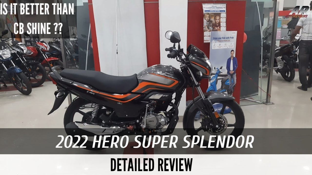 2022 Hero Super Splendor 125|Bs6|Detailed Review|AUTOREVIEWS # ...