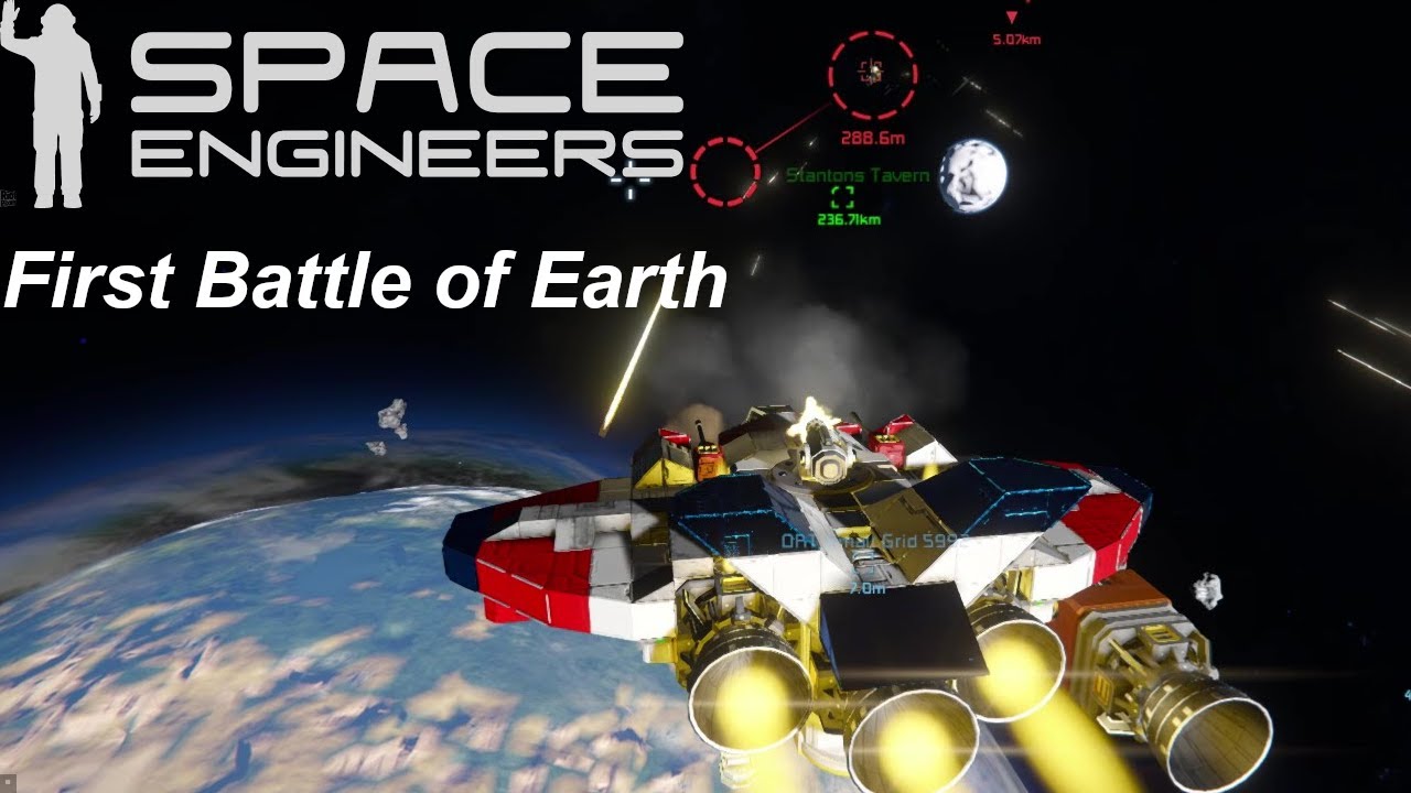 Space Engineers | First Battle for Earth - YouTube