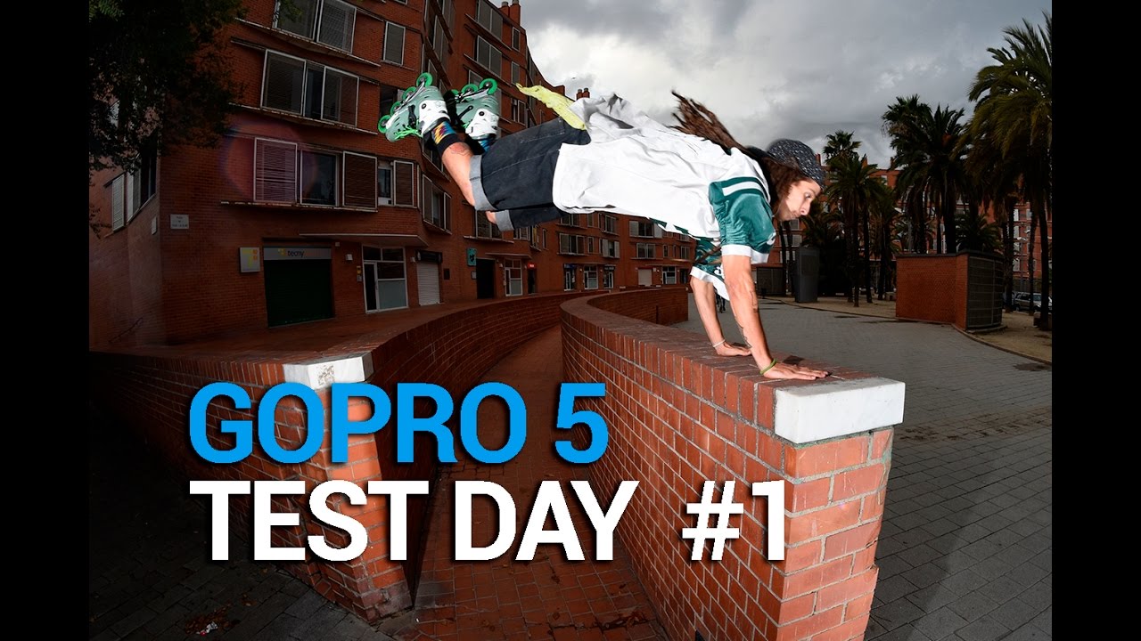 GoPro Hero5 Test Parkour Freeskate Slowmo 120 fps - YouTube