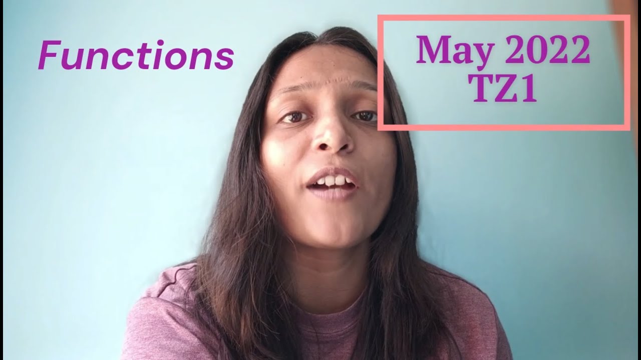 Trigonometric Functions and Equations: IB AA May 2022 TZ1 Paper 1 - YouTube