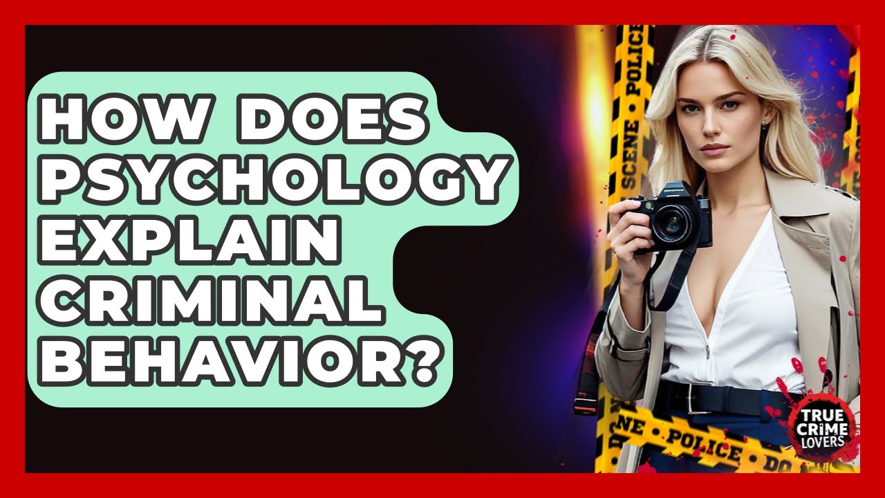 How Does Psychology Explain Criminal Behavior? - True Crime Lovers ...