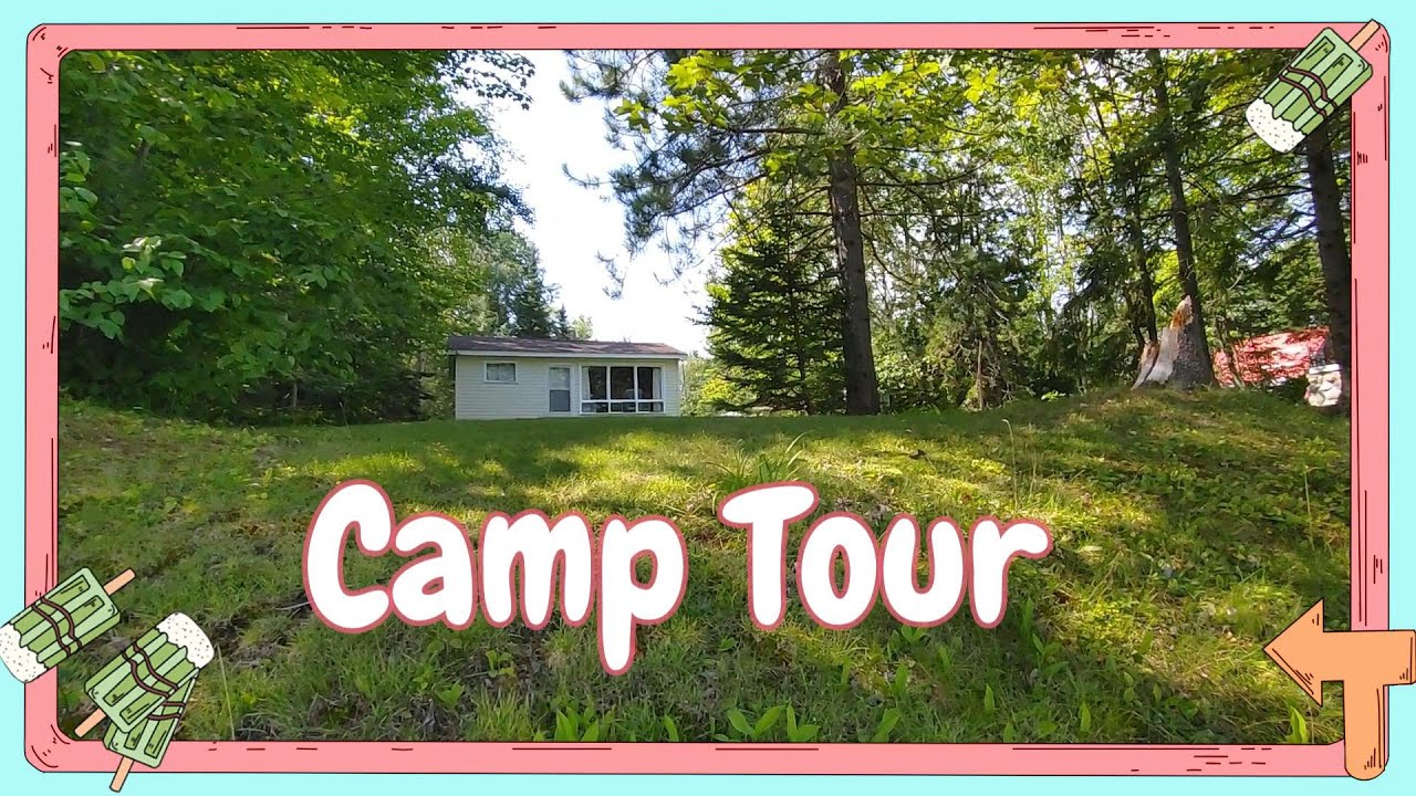Camp Tour, Our Rustic Getaway in the North Woods - YouTube