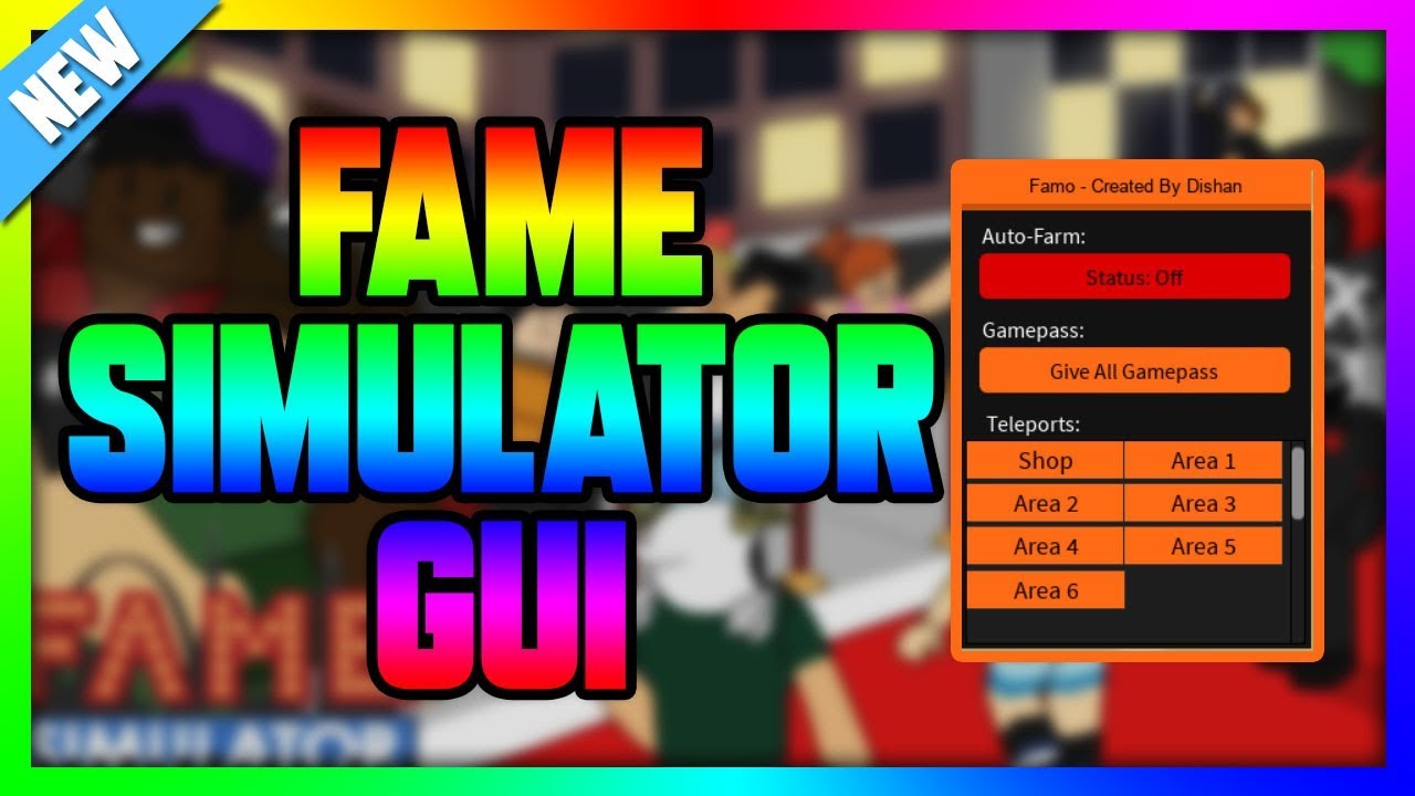 NEW Fame Simulator GUI | SUPER OP - YouTube