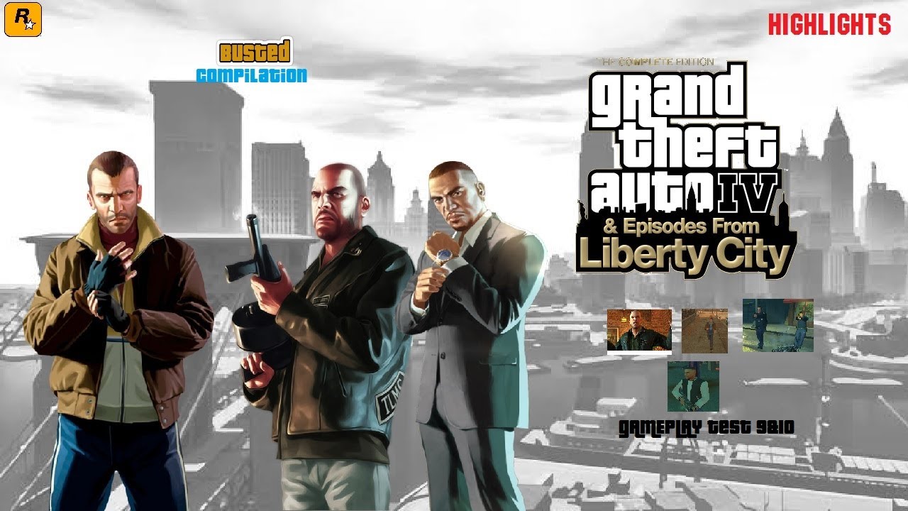GTA 4 GAMEPLAY Next - Busted Compilation 9&10 [HD] - YouTube