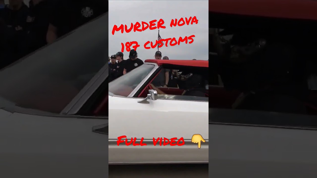 Murder Nova 187 Customs Donk at Hinton Street Races - Full video link ...