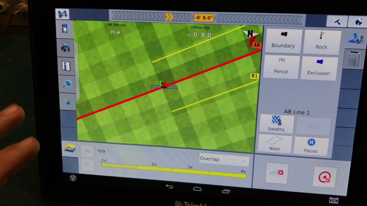 Trimble TMX 2050 Basic Operations - YouTube