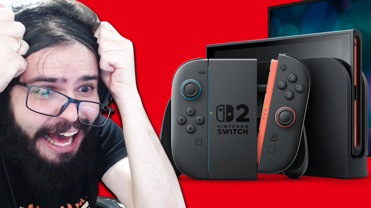NINTENDO SWITCH 2 É REAL! (Reagindo ao Anúncio Oficial) - YouTube