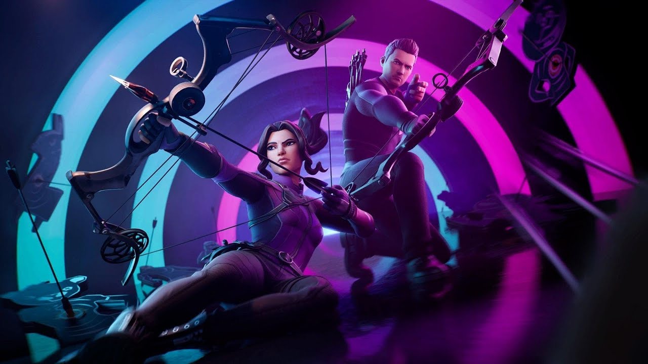Fortnite item shop + hawkeye bundle - YouTube