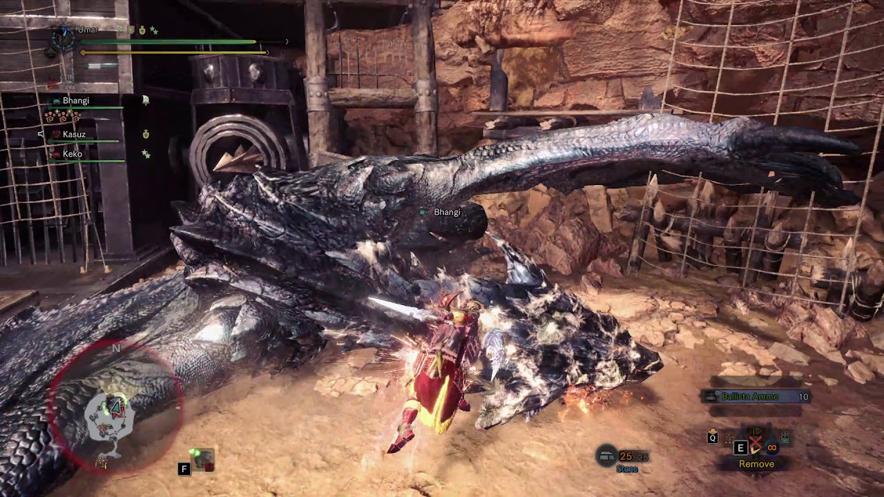 MHW Iceborne Silver Rathalos TA Rules SnS + Heavy Bowgun - YouTube