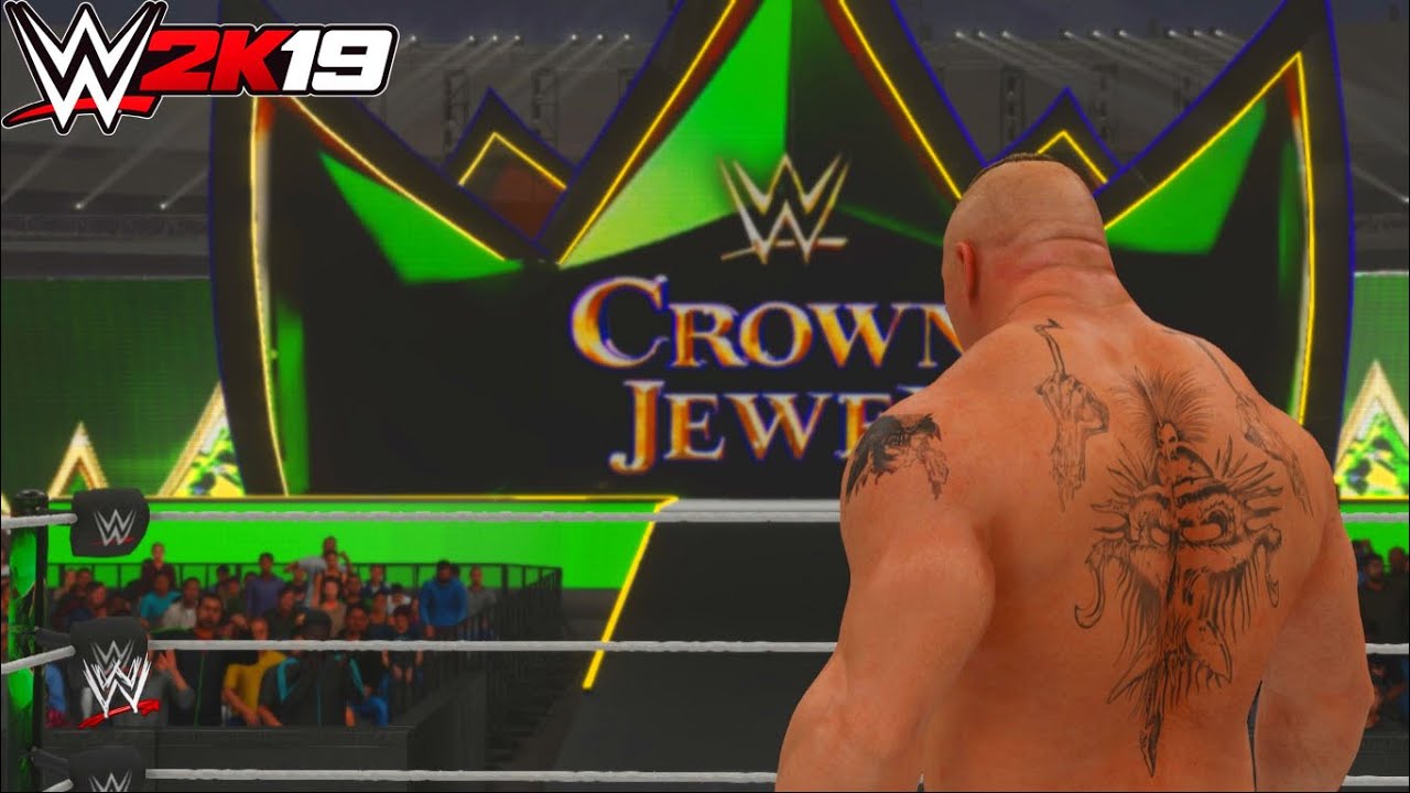 WWE 2K19 (PC Mods) : Crown Jewel 2019 Arena Mod - YouTube