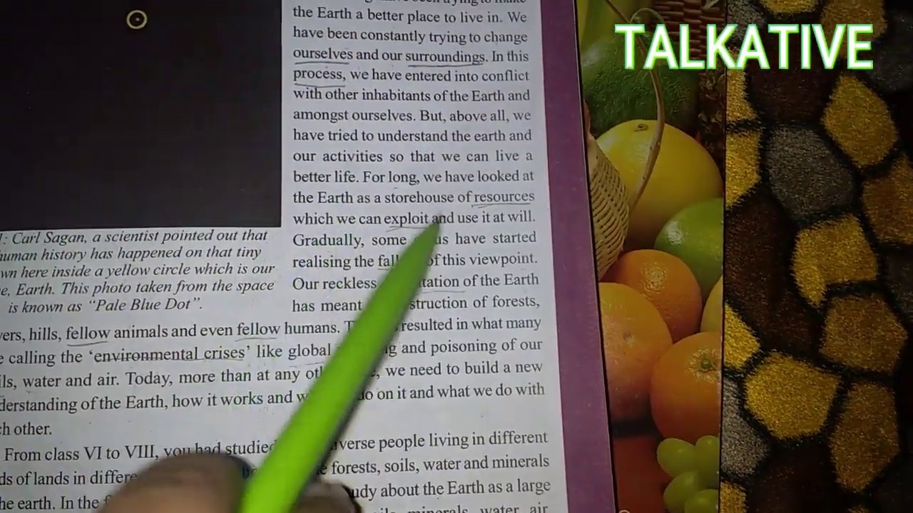 Explaining 9th class SOCIAL STUDIES SYLLABUS. 1st chapter (OUR EARTH ...