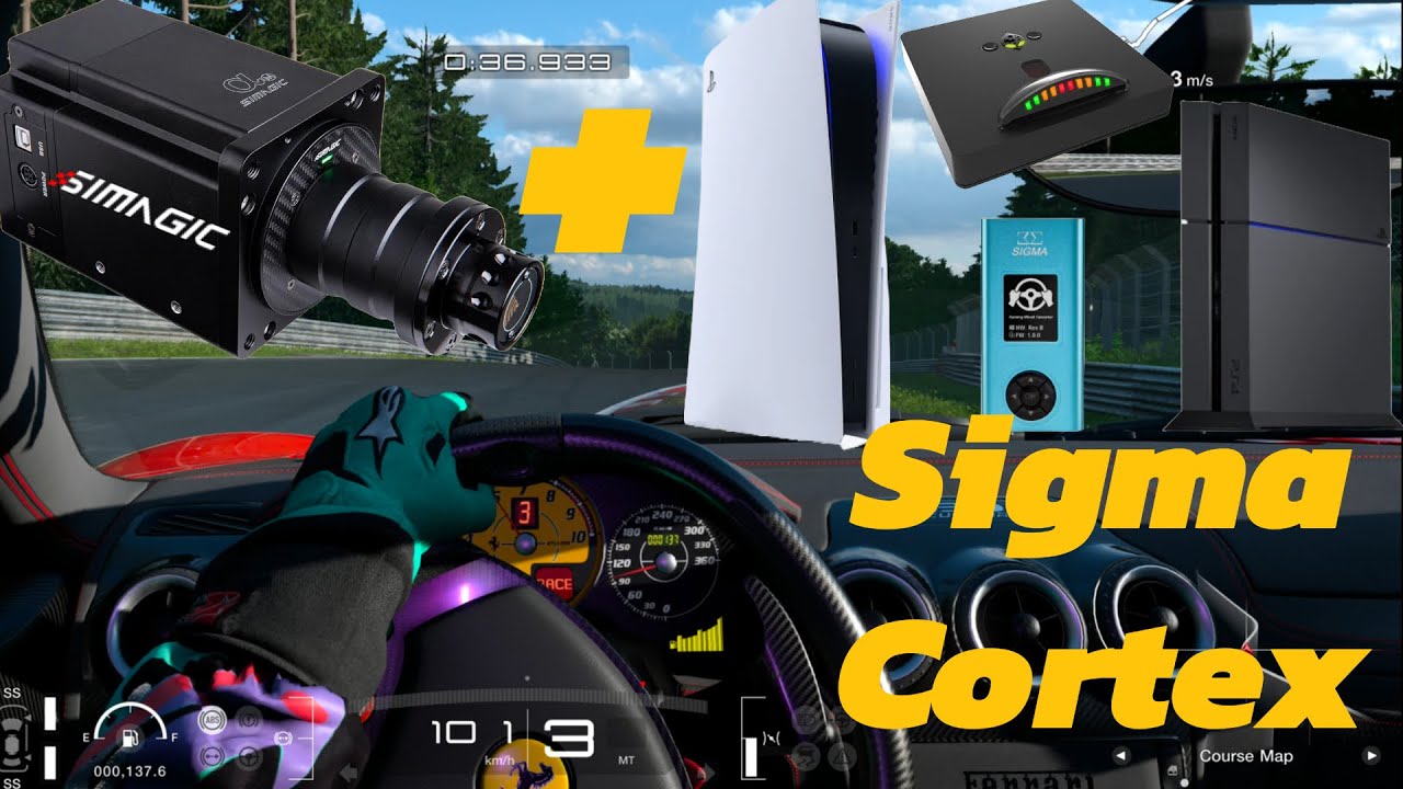 Simagic Alpha Mini on Gran Turismo 7! Sigma Cortex & DriveHub GIMX ...