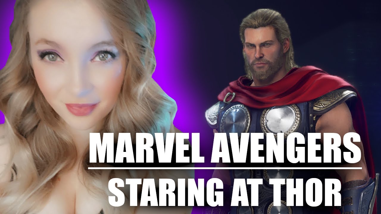 STARING AT THOR | MARVEL AVENGERS MULTIPLAYER - YouTube