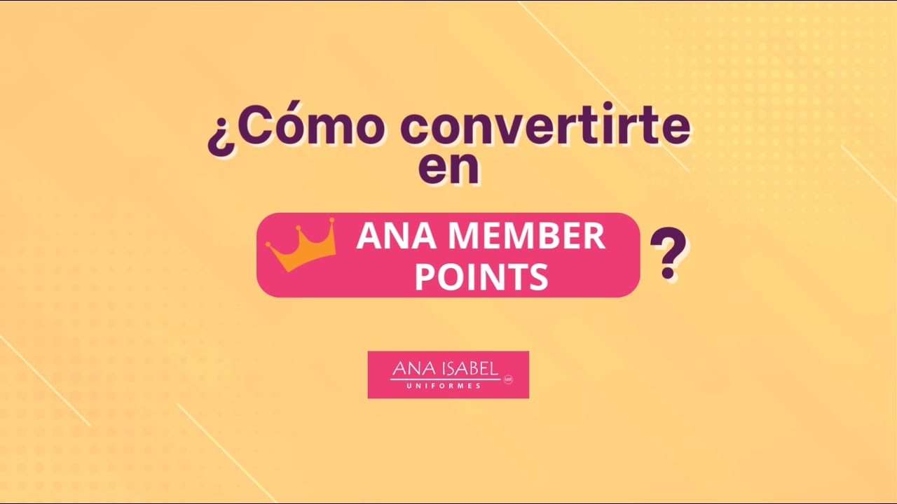 ¿Cómo convertirte en ANA MEMBER POINTS? - YouTube
