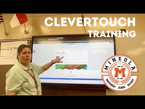 MISD Clevertouch Training - YouTube