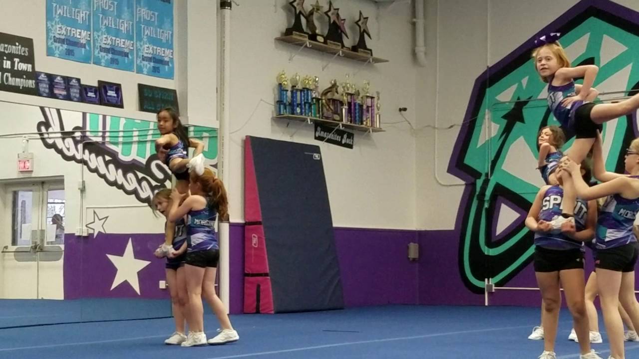 cheer practice makes perfect - YouTube