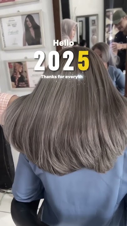 happy newyears 2025 #NewYears #haircoloring #hairstyle #shorts - YouTube
