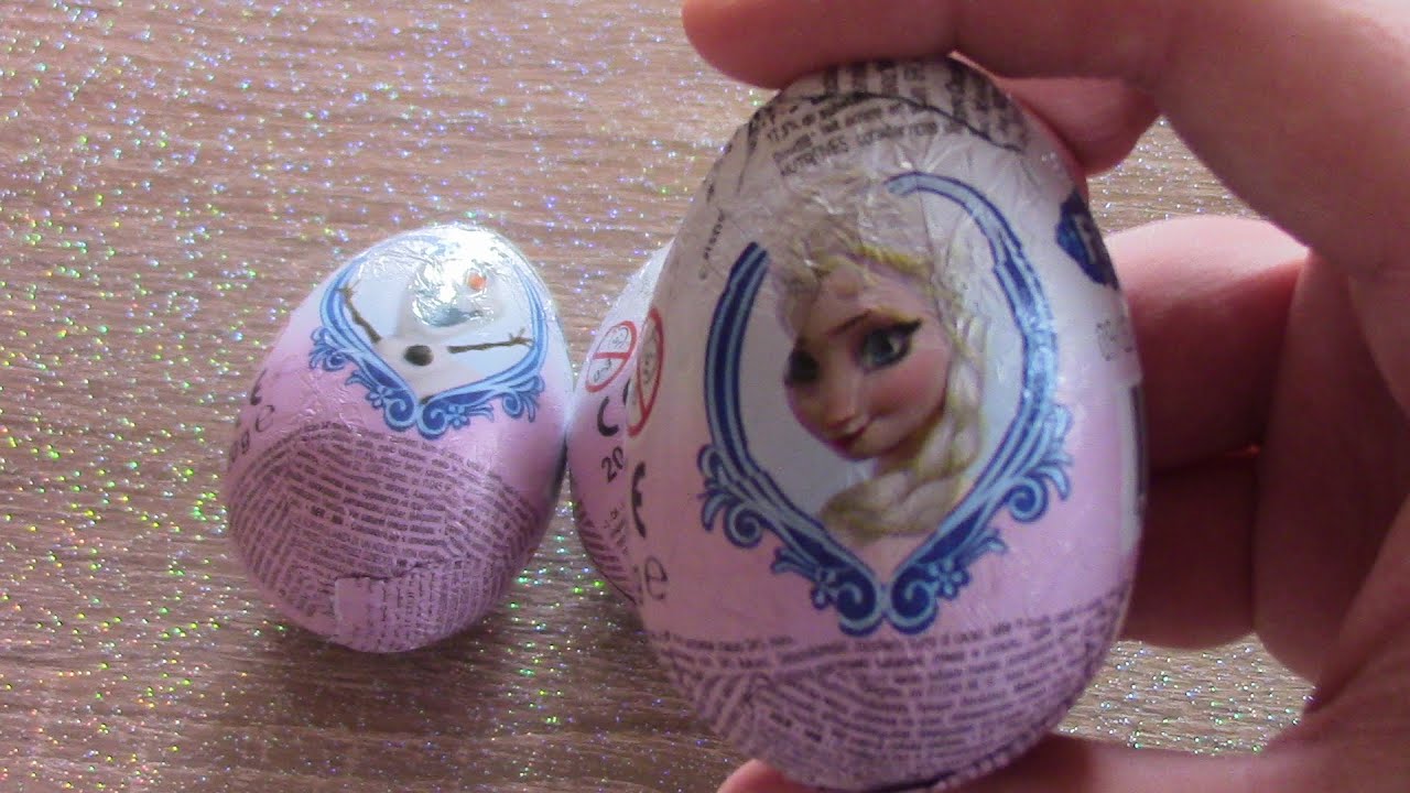3 Frozen surprise eggs | Disney | Zaini Ovetti - Huevos Sopresa - Olaf ...