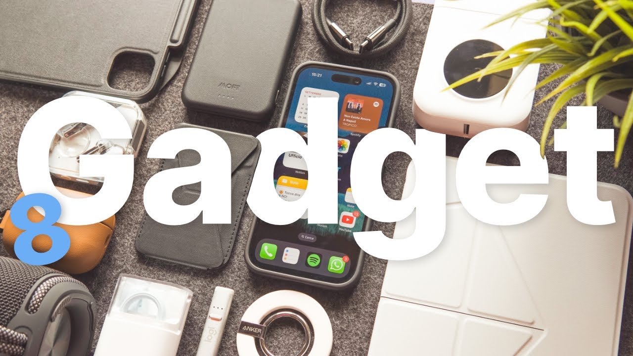 8 GADGET TECH CHE VORRAI AVERE! A partire da 30€ 🤩 - YouTube