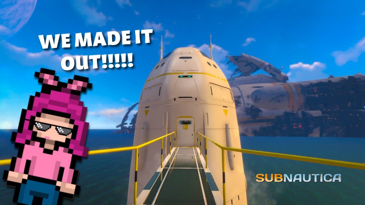 Susnautica: Hatching Enzymes And Go | First time In Subnautica FINALE ...
