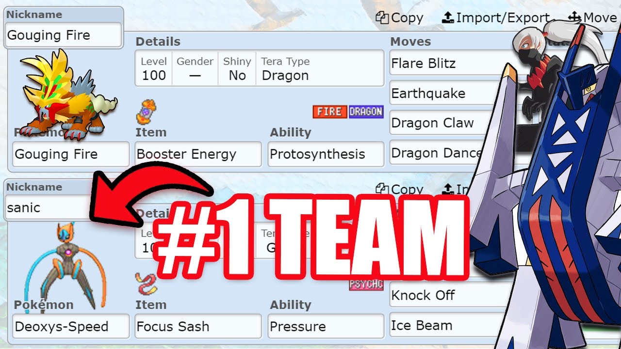 BUILDING THE STRONGEST INDIGO DISK DLC TEAM EVER! POKEMON SCARLET AND ...