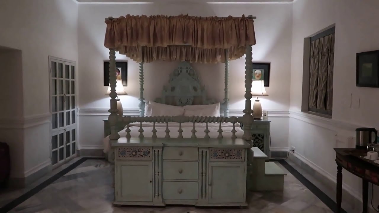 Rajbari Bawali Heritage Hotel Zaminder Suite Room Tour - YouTube