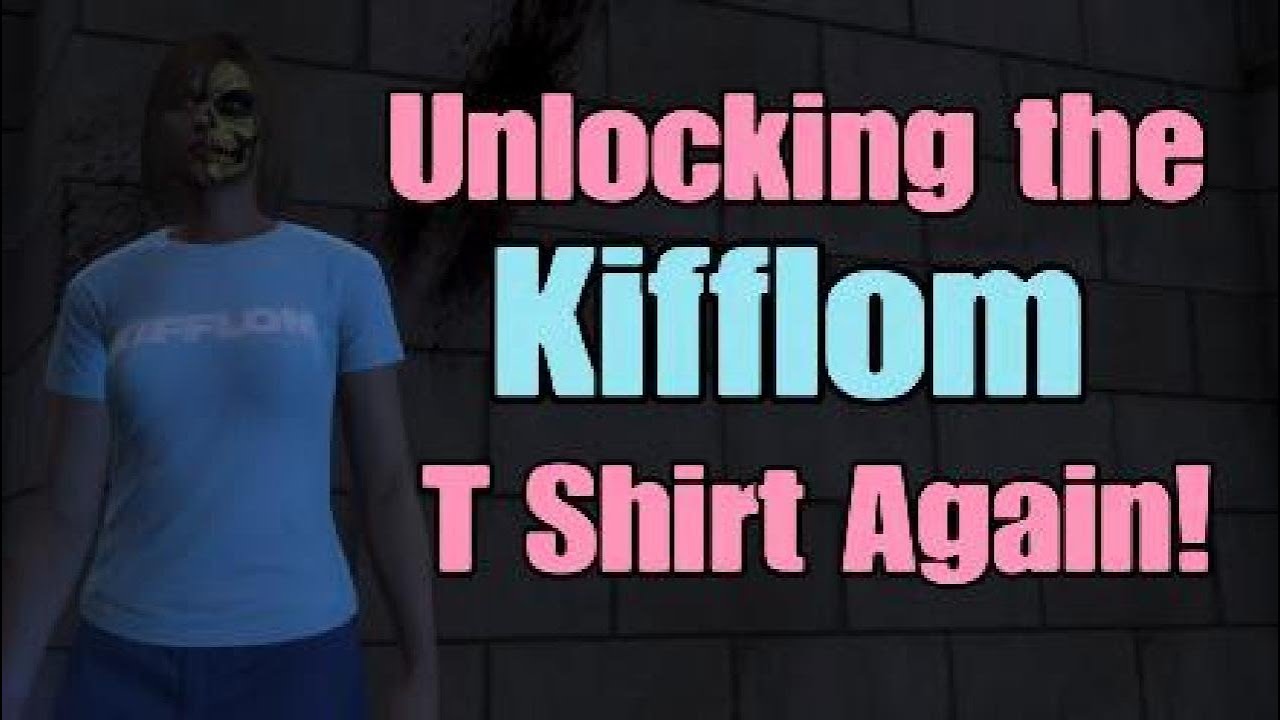 Unlocking the Kifflom T Shirt Again GTA Online - YouTube