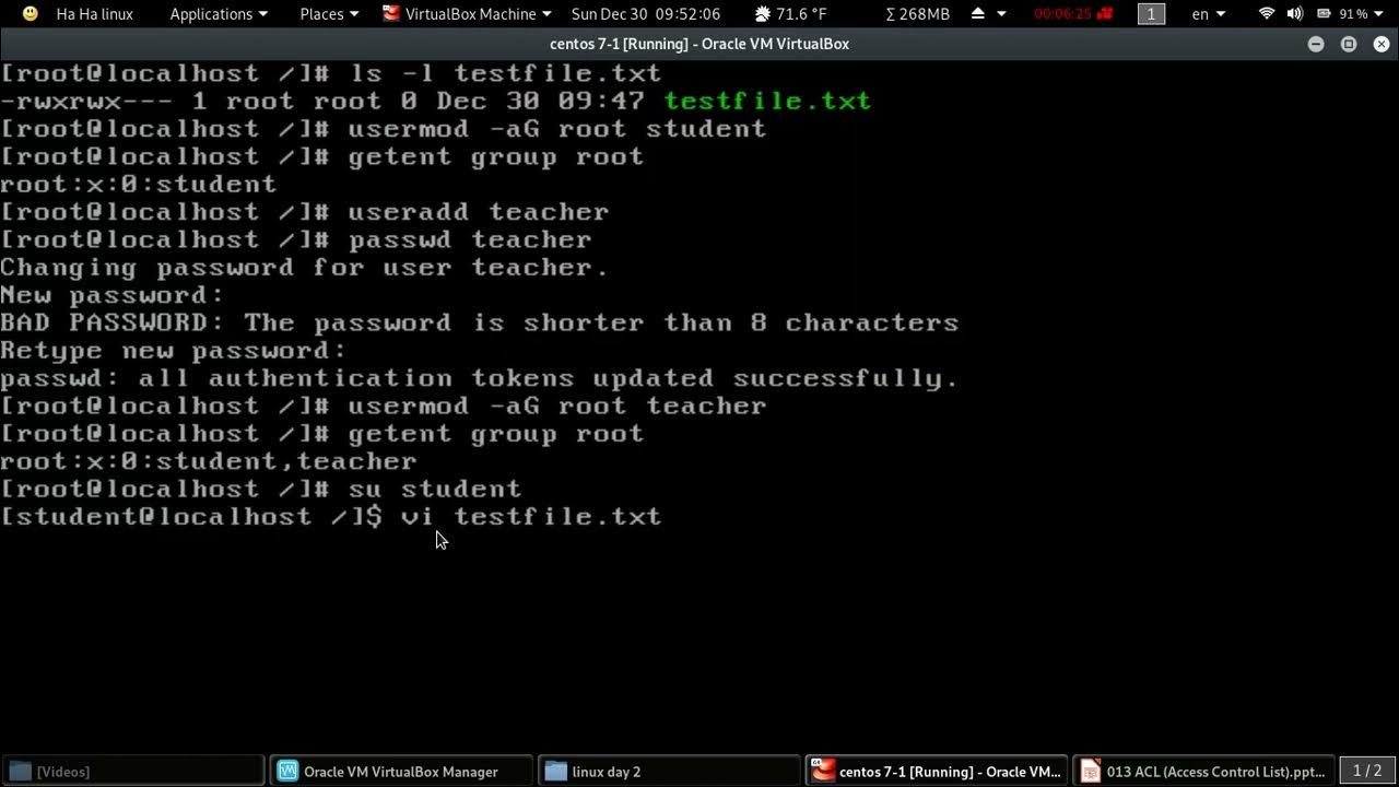 036 acess control list ACL create - YouTube