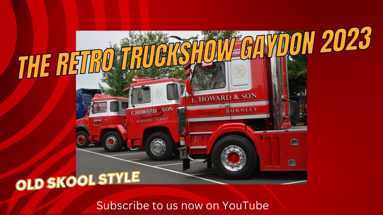 We walk amongst the stars of the Retro Truckshow Gaydon 2023 - YouTube
