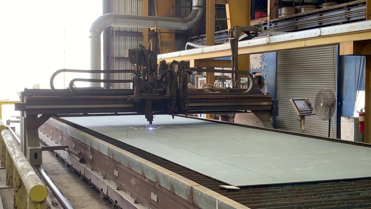 Callan Marine - General MacArthur - Laser Cut Steel Fabrication Process ...