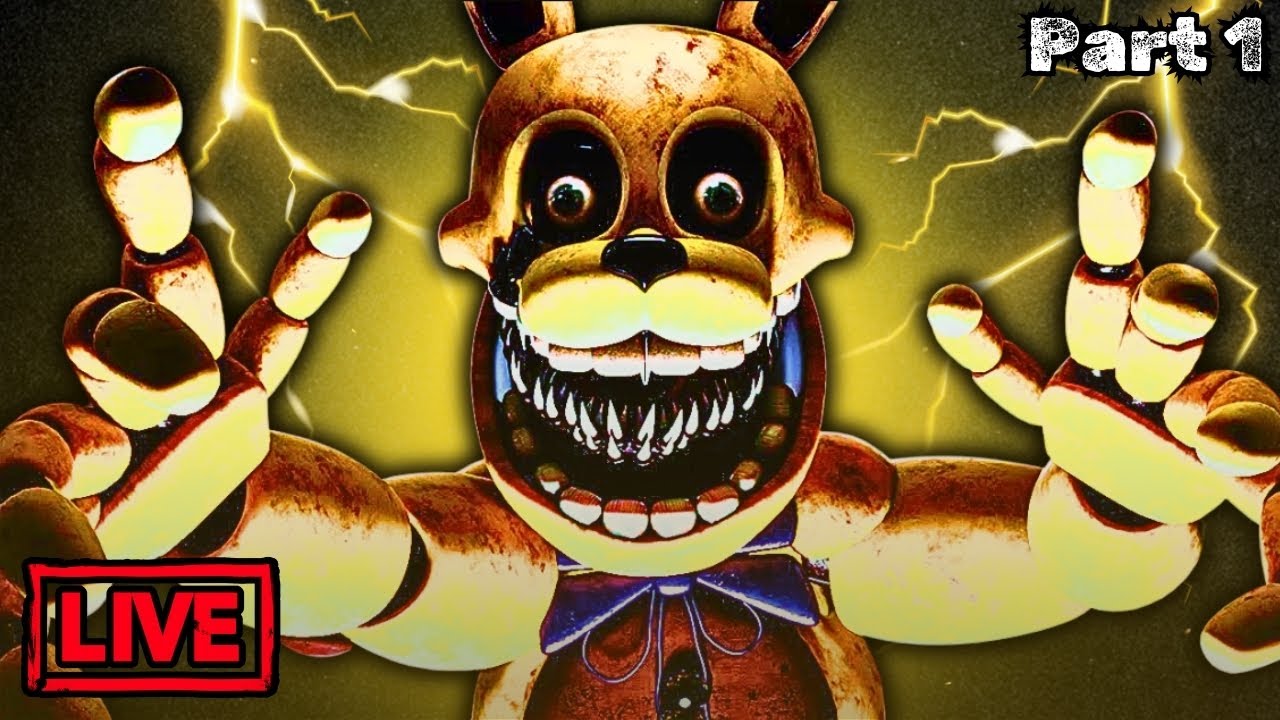 8-Bit Mascot Horror | Fnaf Into The Pit | Live | Part 1 - YouTube