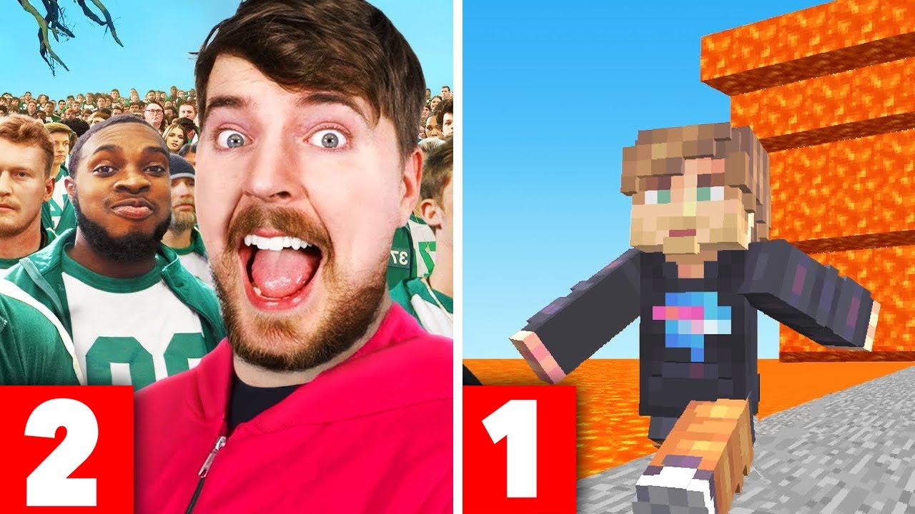 Mr Beast's Channels Ranked From BEST To WORST.. - YouTube