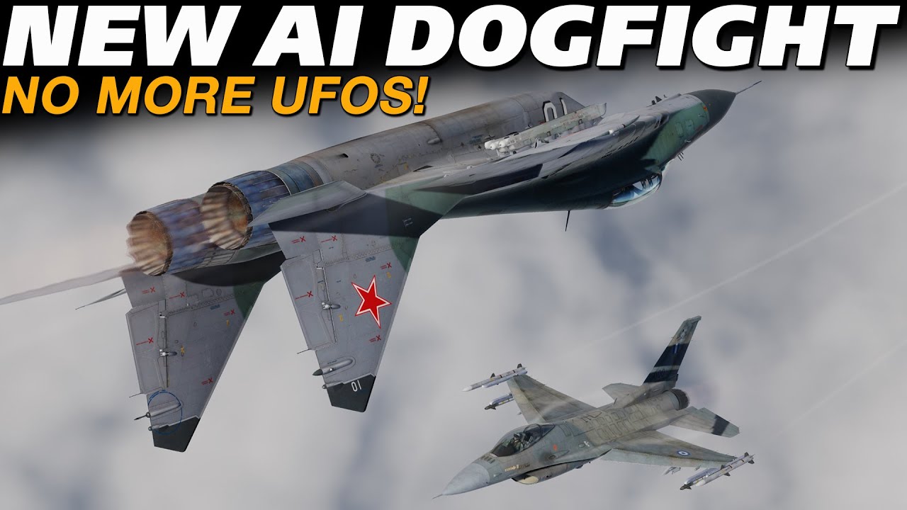 DCS World WILL NEVER BE THE SAME! 2.8 AI Dogfight Update! - YouTube