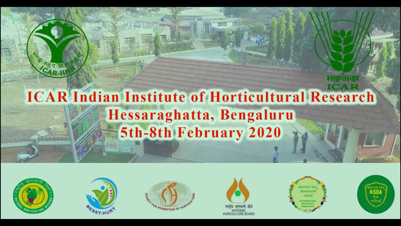 ICAR-IIHR NHF 2020 Promotional Video - YouTube