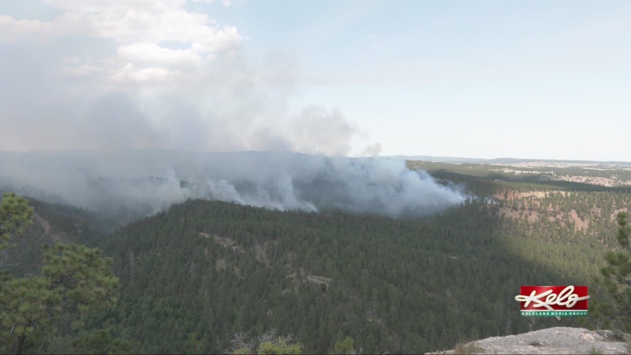 First Thunder Fire update: Crews are working to slow it down - YouTube